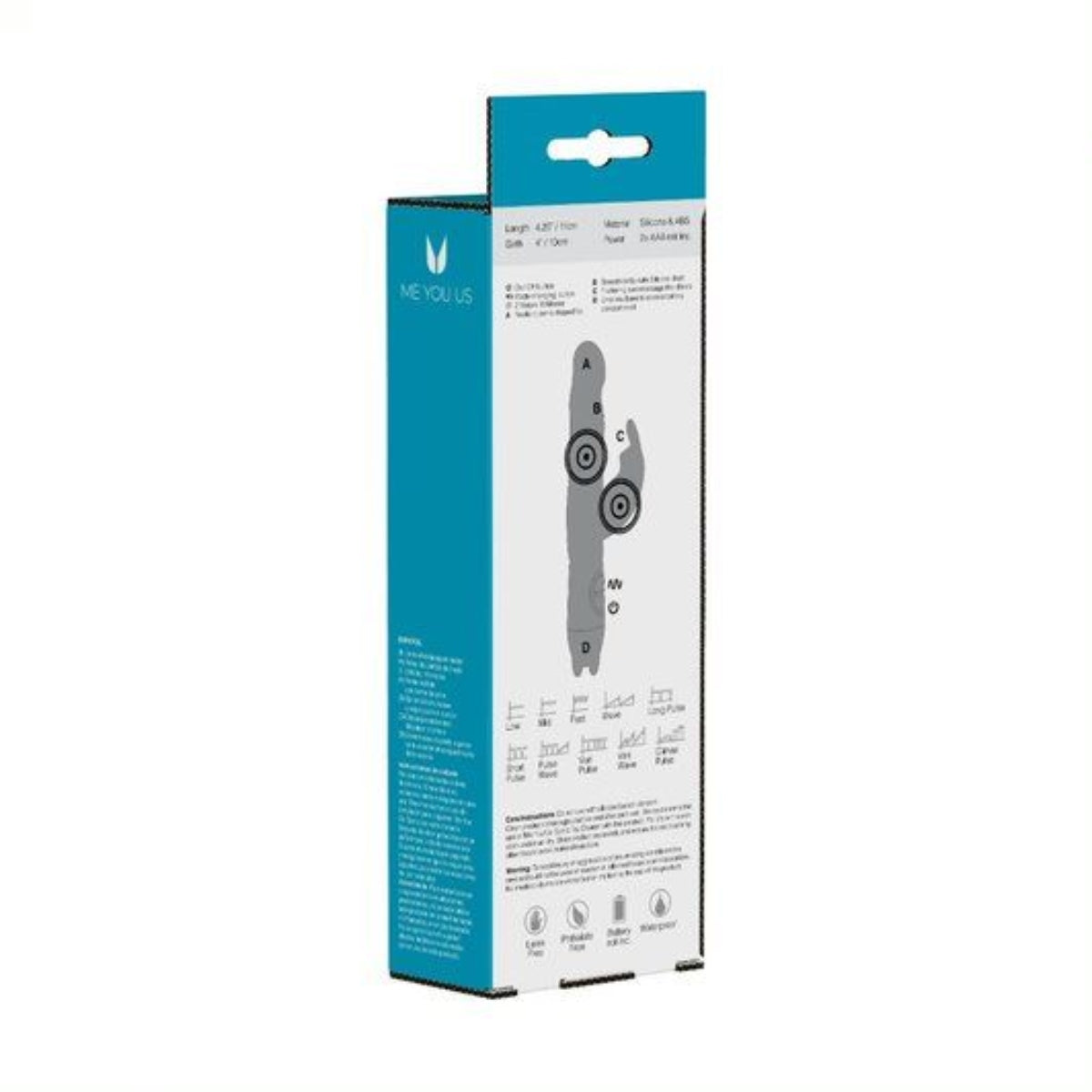 Me You Us Ultra Joy Rabbit Vibrator Pink | Simply Pleasure