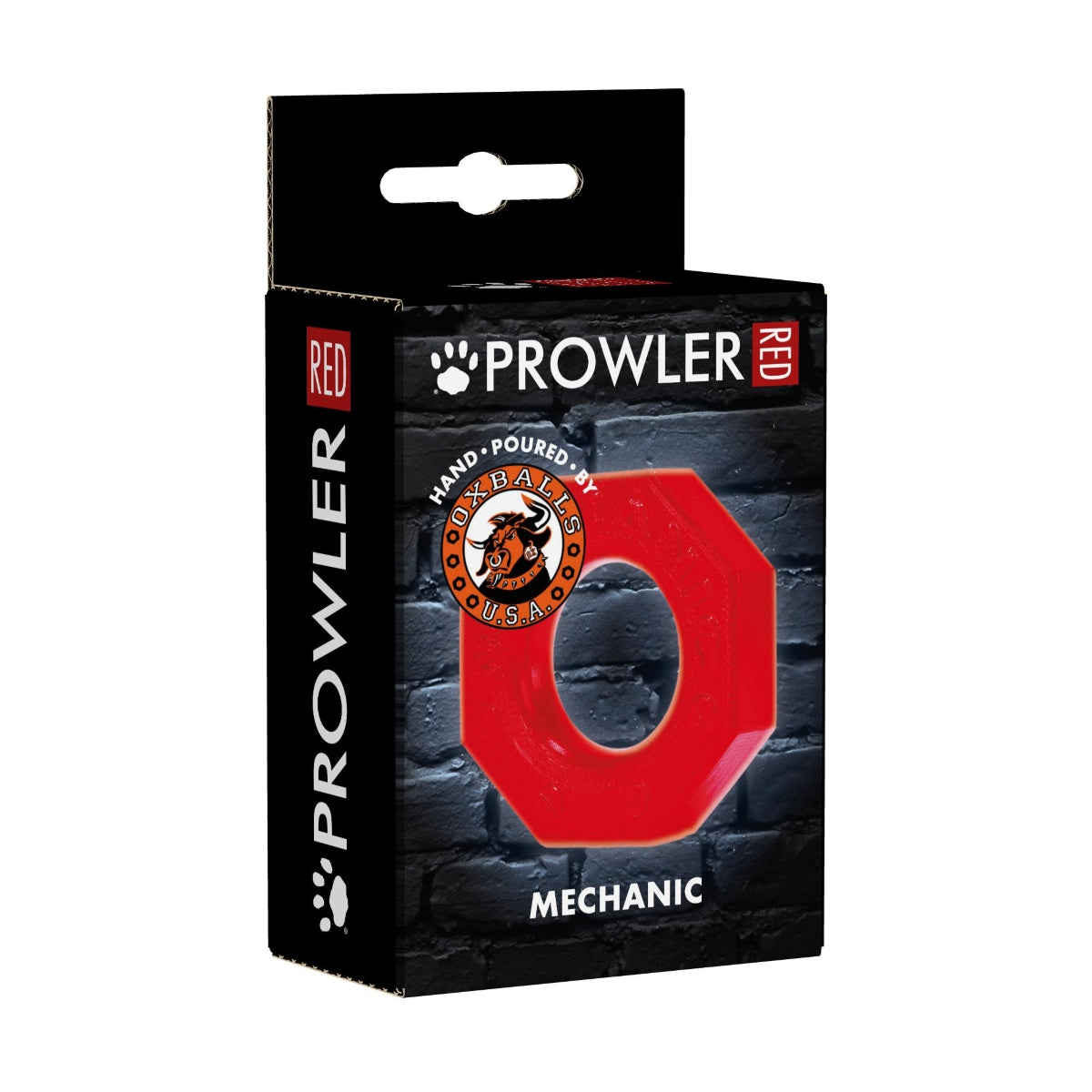 Prowler RED By Oxballs Mechanic Cock Ring Red | Simply Pleasure