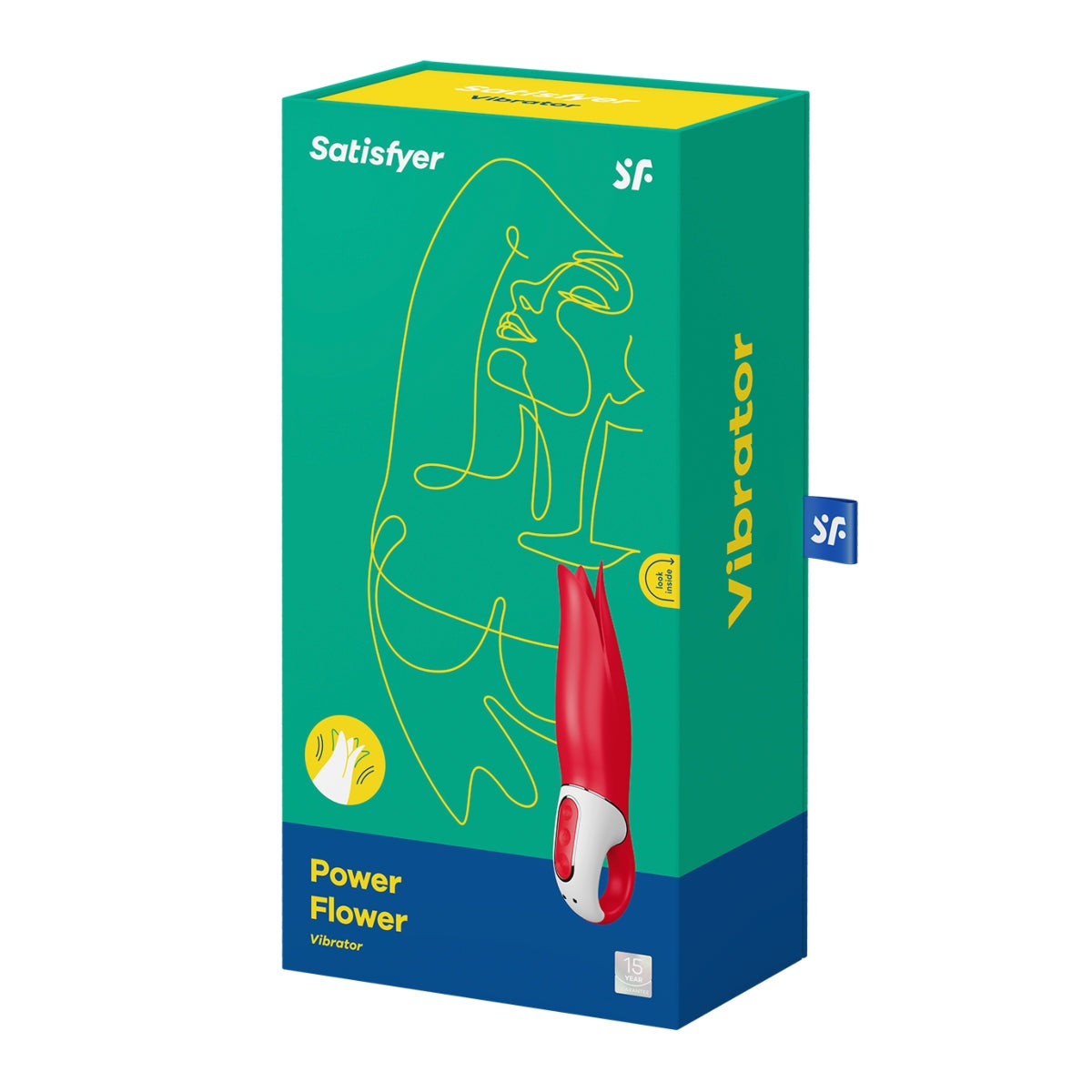 Satisfyer Power Flower Vibrator Red | Simply Pleasure