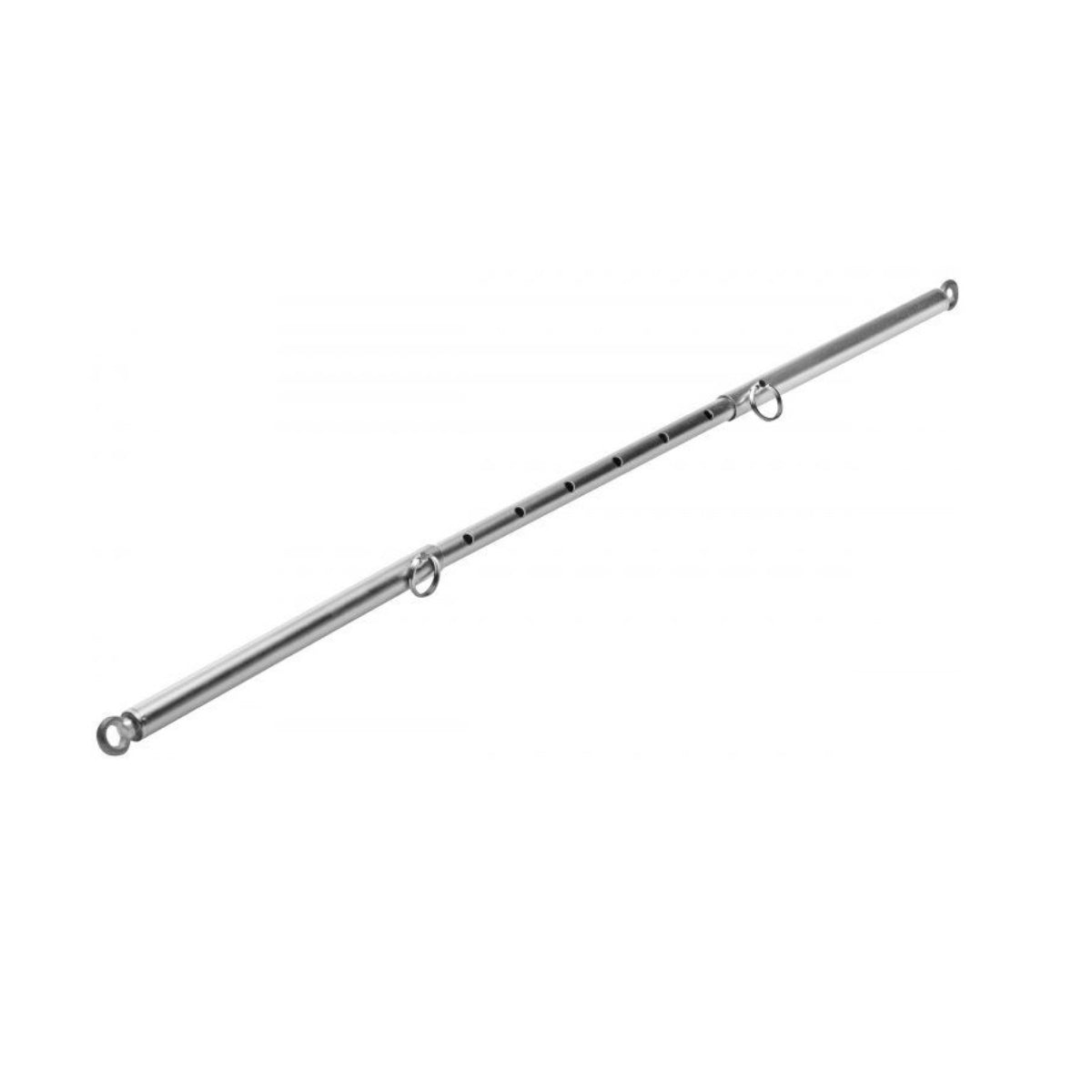 Master Series Adjustable Steel Spreader Bar Silver | Simply Pleasure